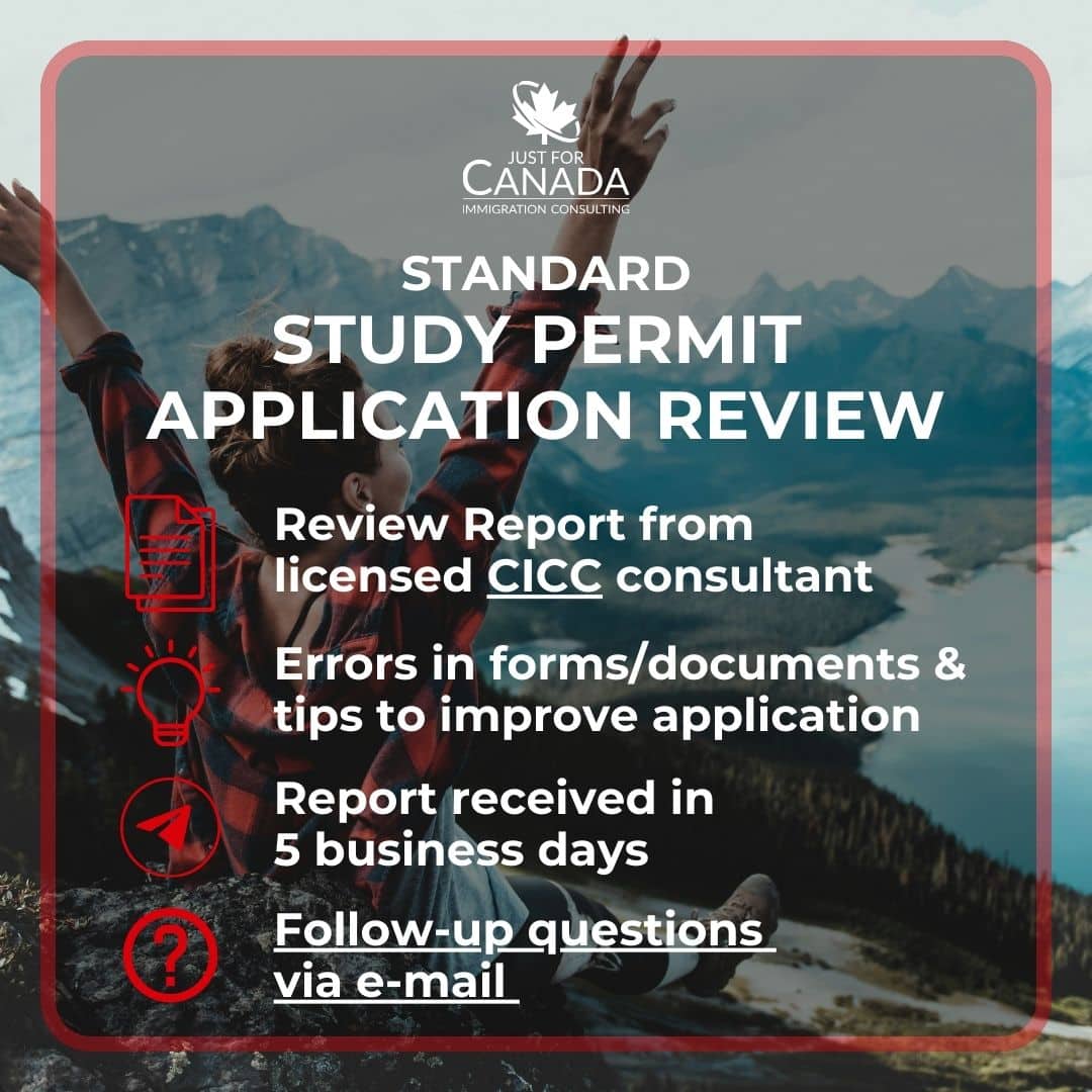 Standard Study Permit Application Review By Licensed Expert