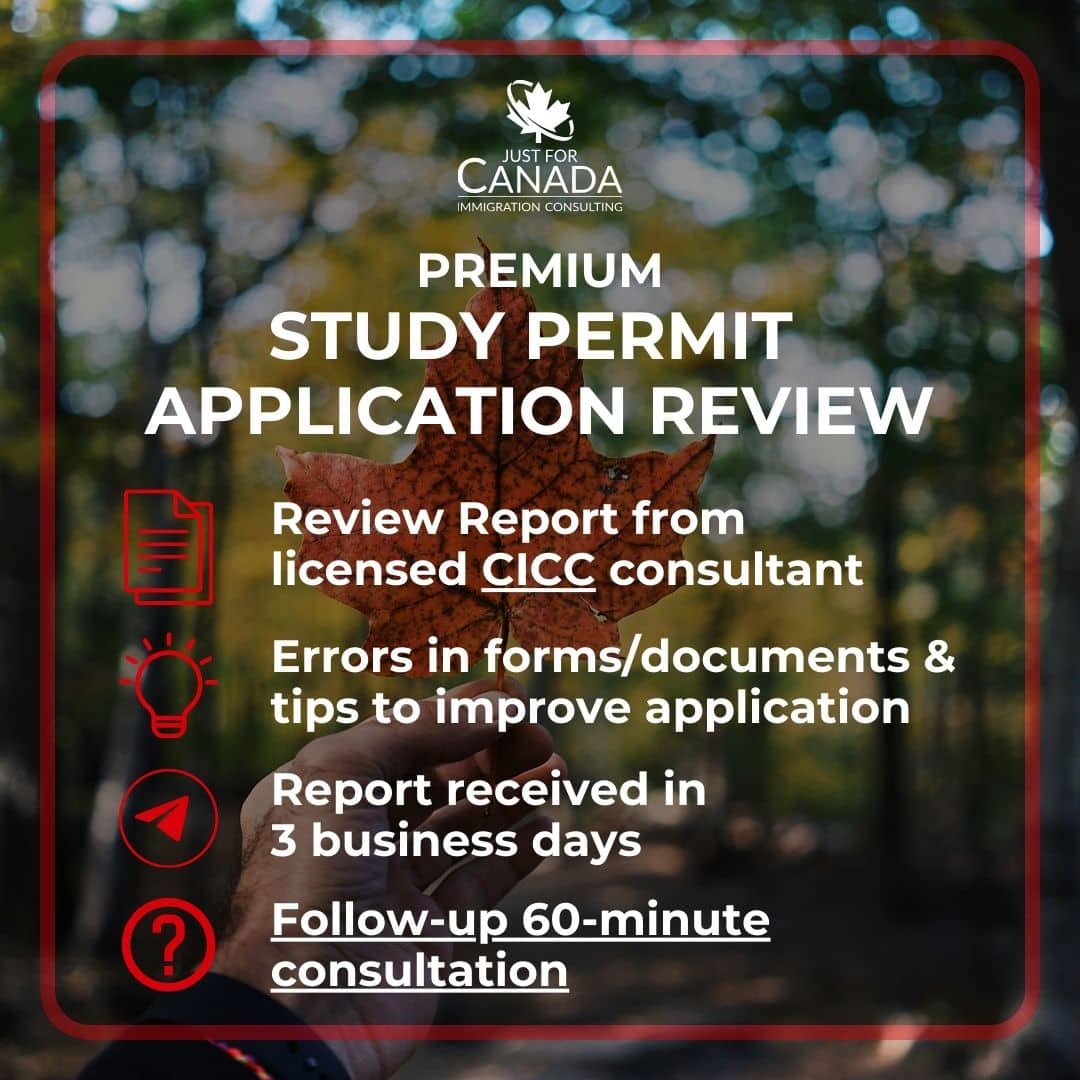 Premium Study Permit Application Review By Licensed Expert