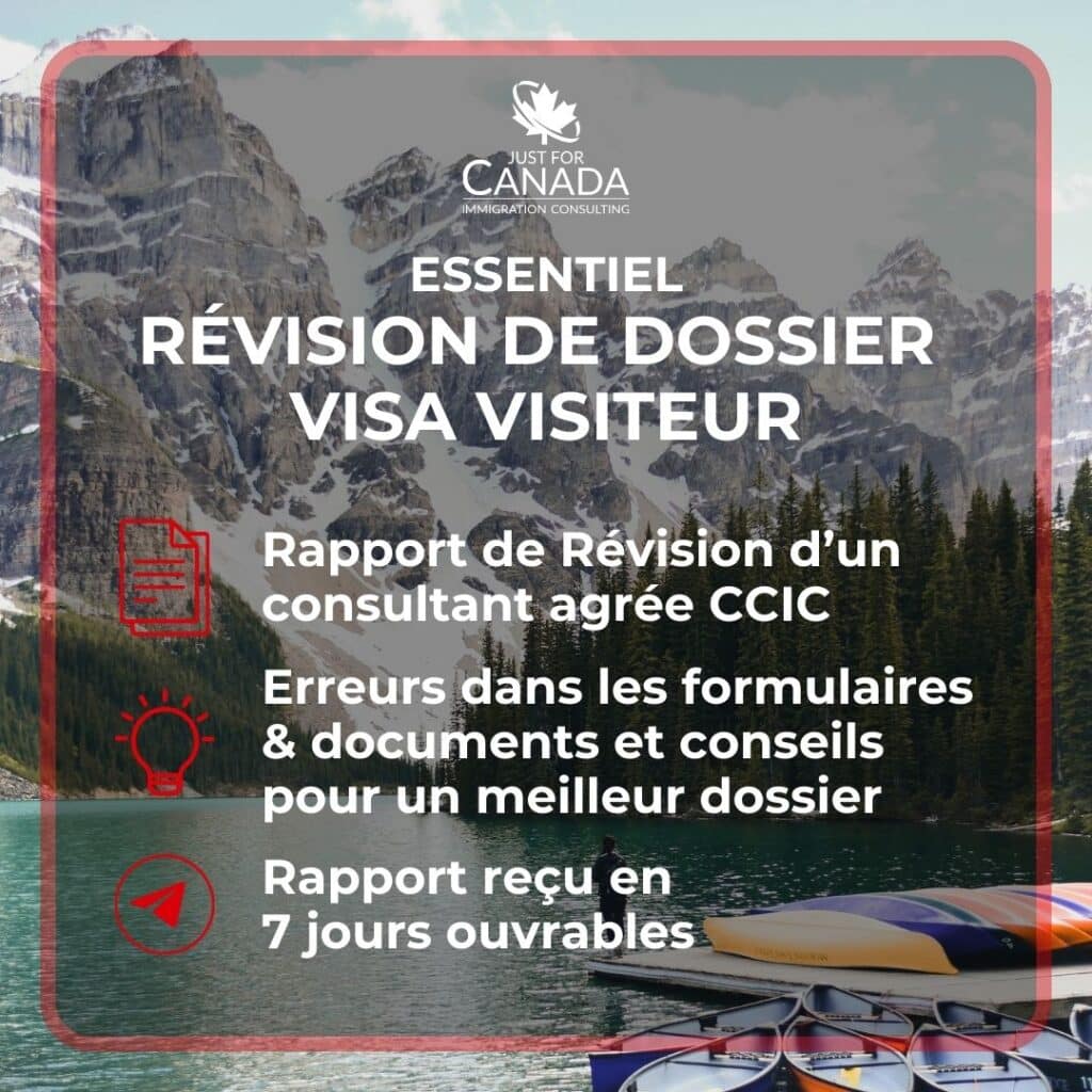 Révision Dossier Visa Visiteur Par Expert Agréé | Essentiel